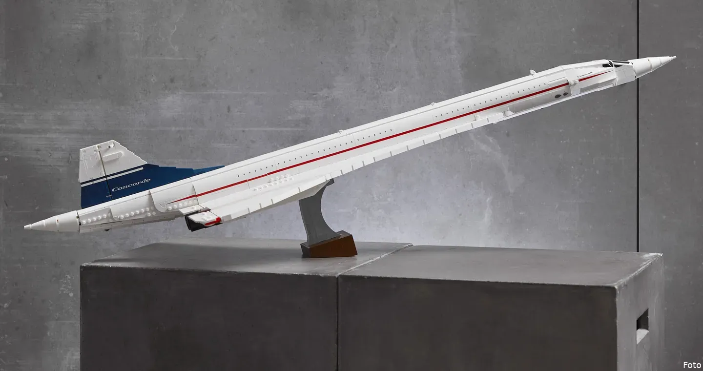 LEGO gaat terug in de tijd en lanceert de supersonische Concorde set