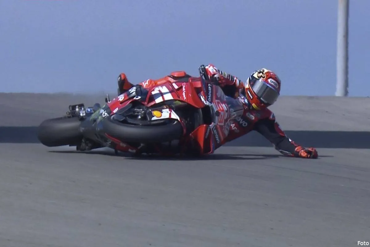 MotoGP Austin, FP1 standings: Acosta (KTM) on top, Marquez crashes and ...