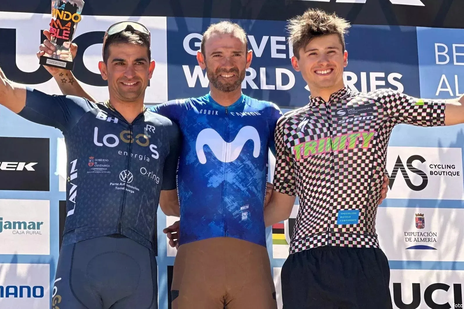 Han kan stadigvæk: Alejandro Valverde vinder sit første gravel-løb