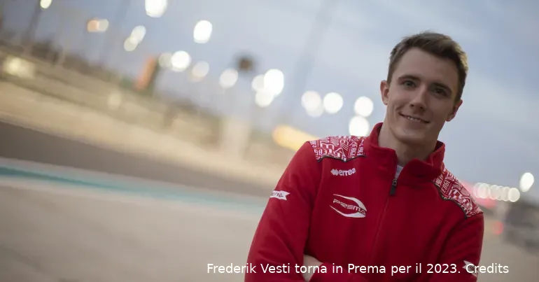 FIA F2 | Prema annuncia il ritorno di Vesti al fianco di Bearman