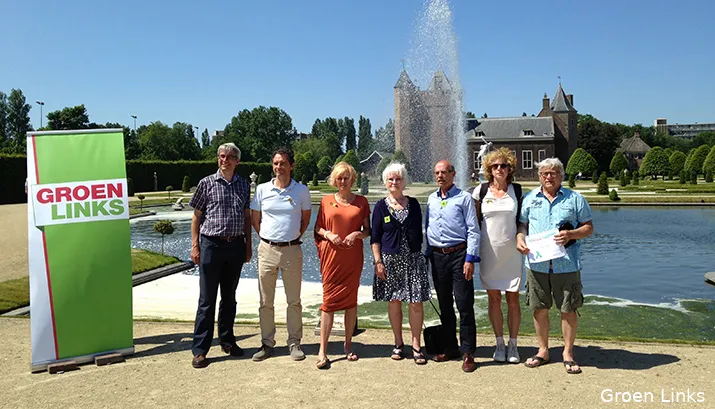 Groene Lintjesregen in tuin Kasteel Assumburg