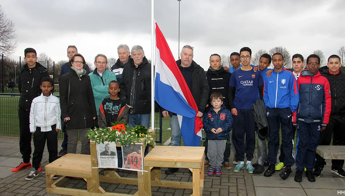 Eerbetoon aan Johan Cruijff