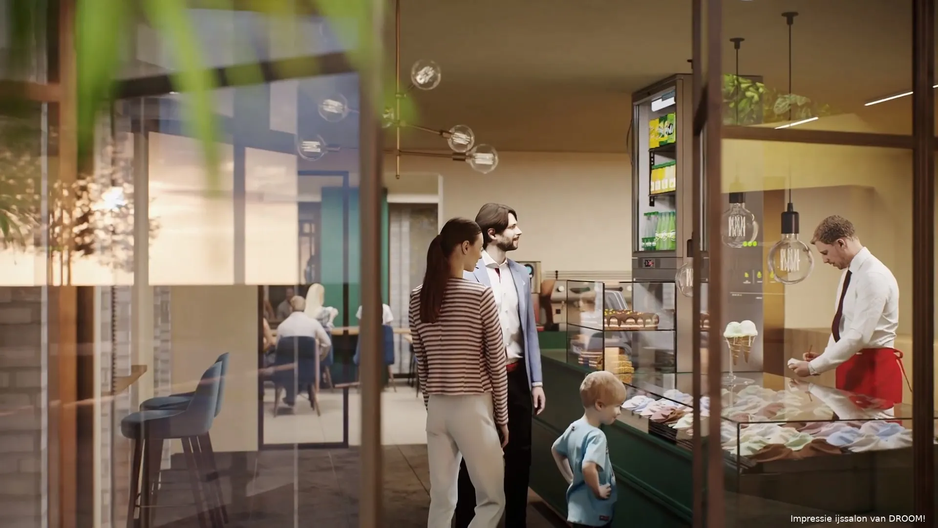 IJs in de Nijmeegse Waalhaven