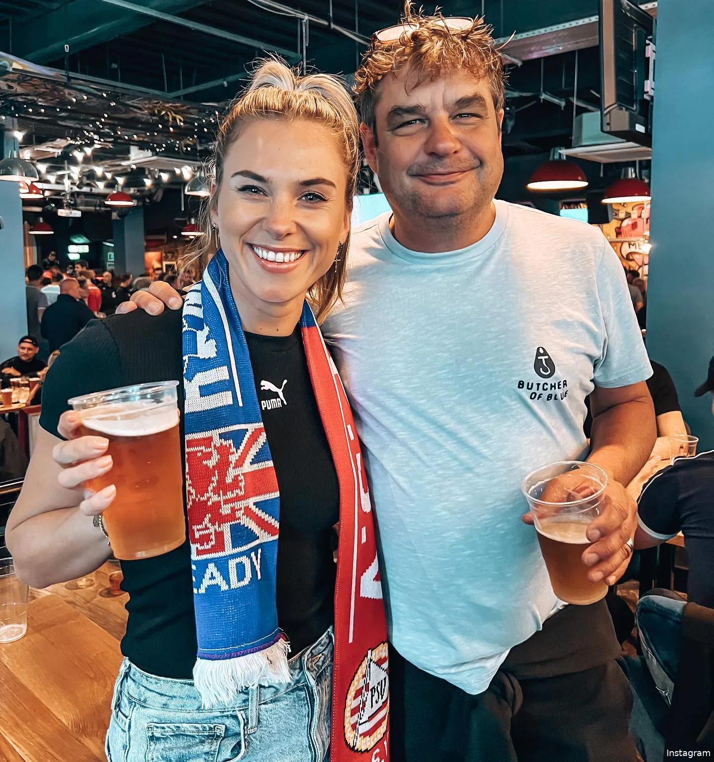 PSV-presentatrice Maddy Janssen maakt van elke uitzending een feestje