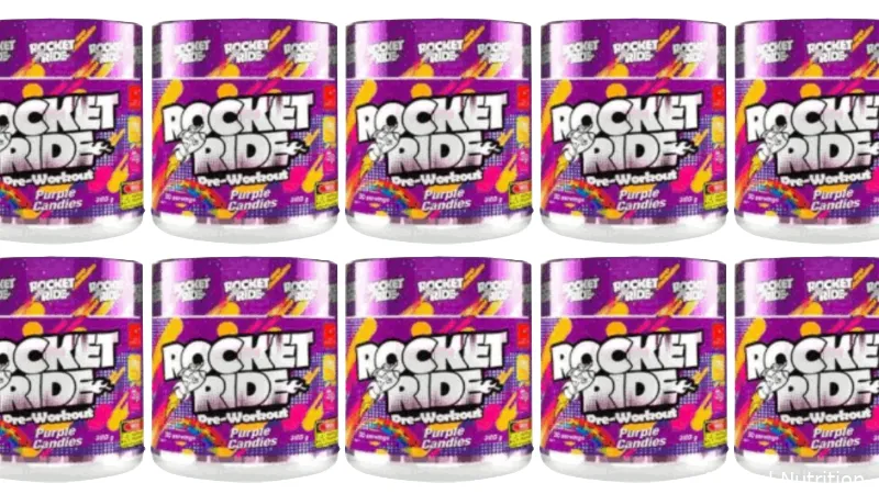 Veiligheidswaarschuwing voor Rocket Ride Pre-Workout Purple Candies