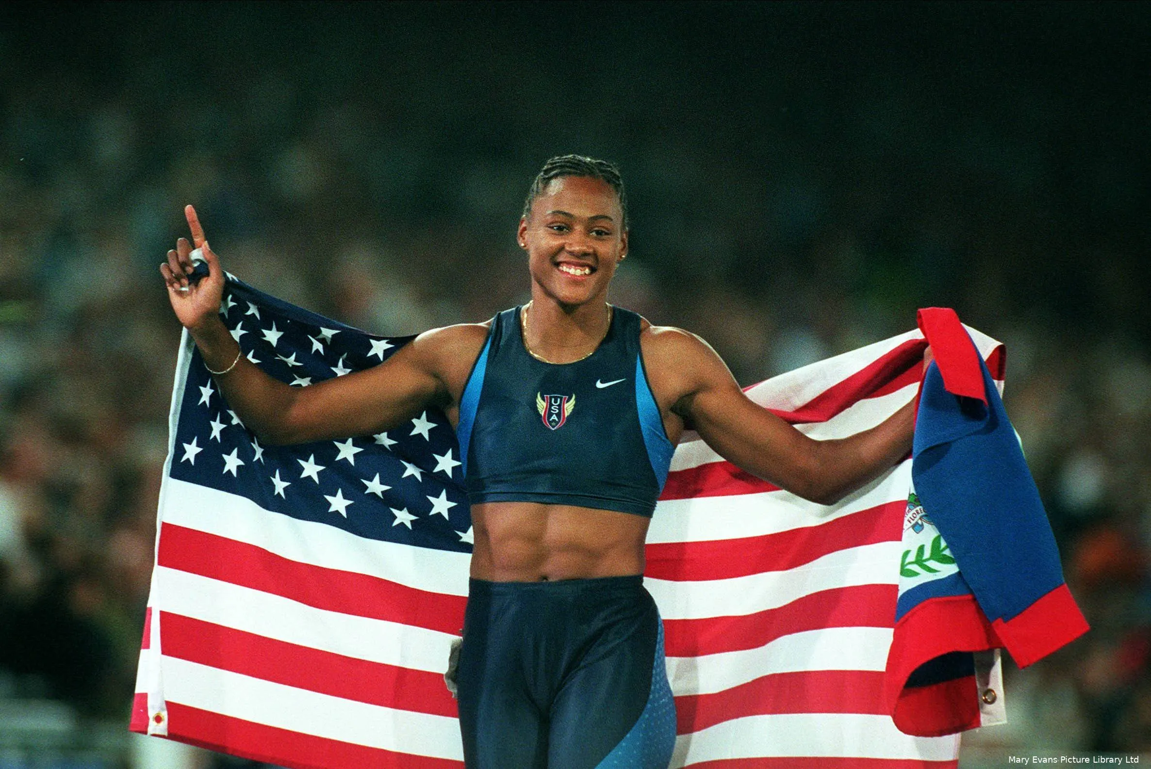 Marion Jones, ooit de snelste vrouw ter wereld, komt nu amper nog de ...