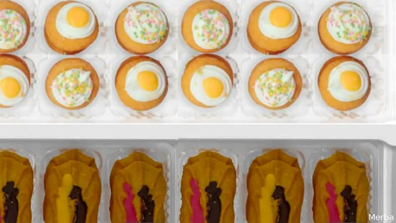 Veiligheidswaarschuwing Lunetta spritsen en Excellent Paas crème melange