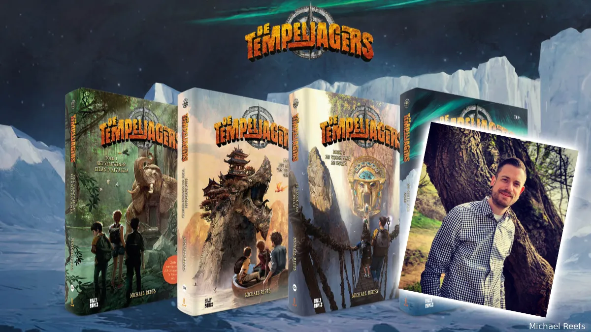 Michael Reefs bezoekt bibliotheken Ligne, Stein en Geleen