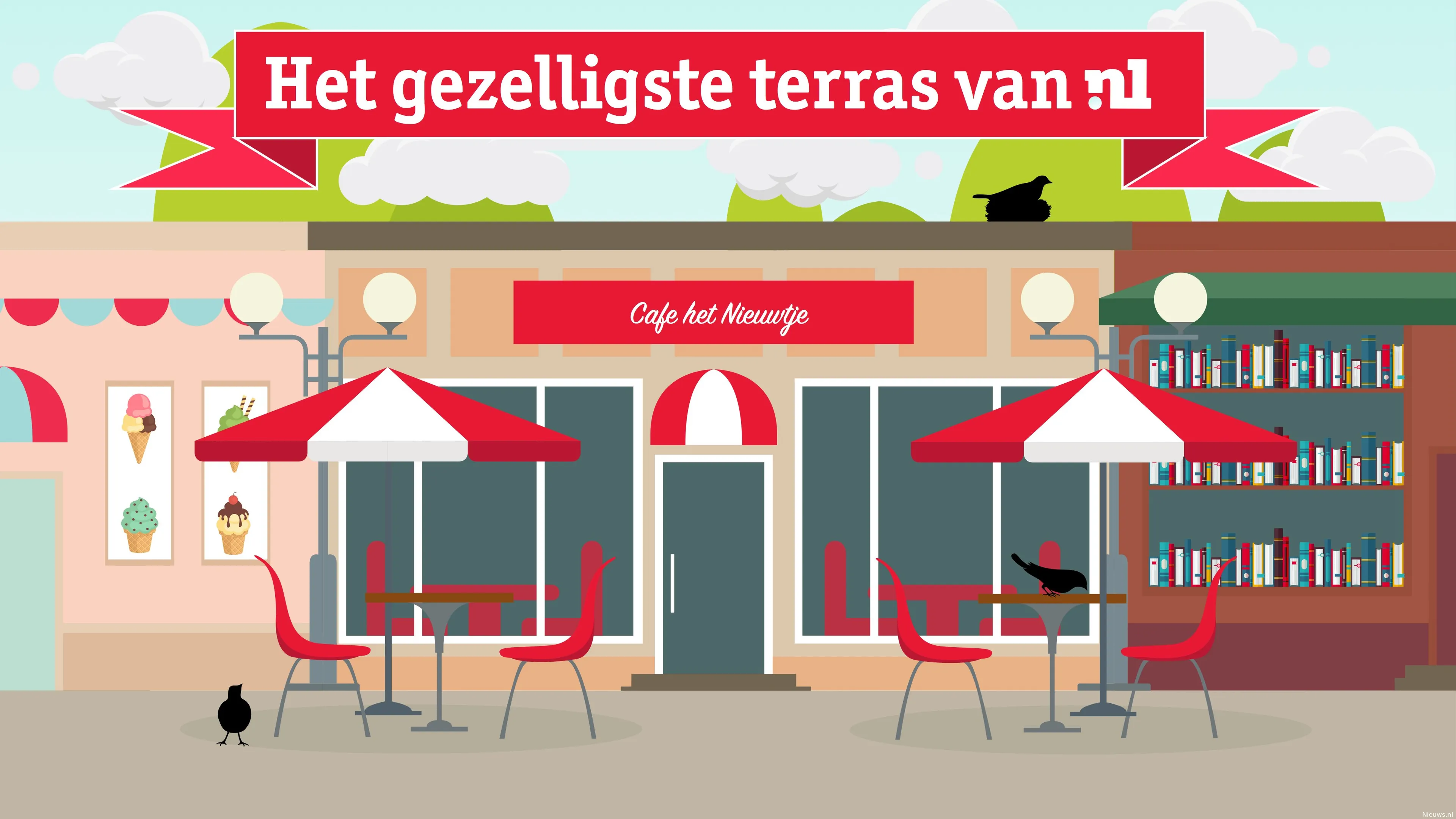 Verkiezing voor het gezelligste terras 2021 is geopend!