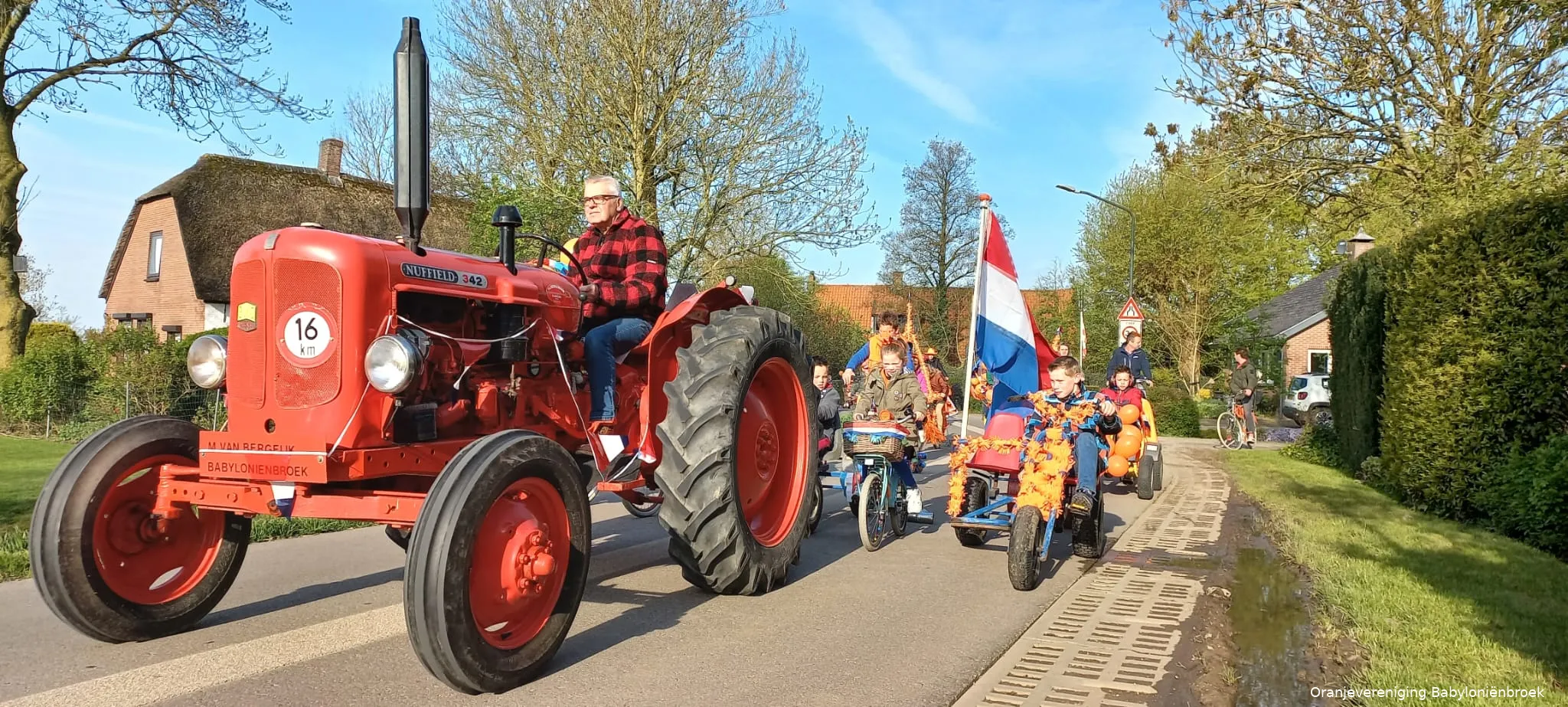 Geslaagde koningsdag in Babyloniënbroek
