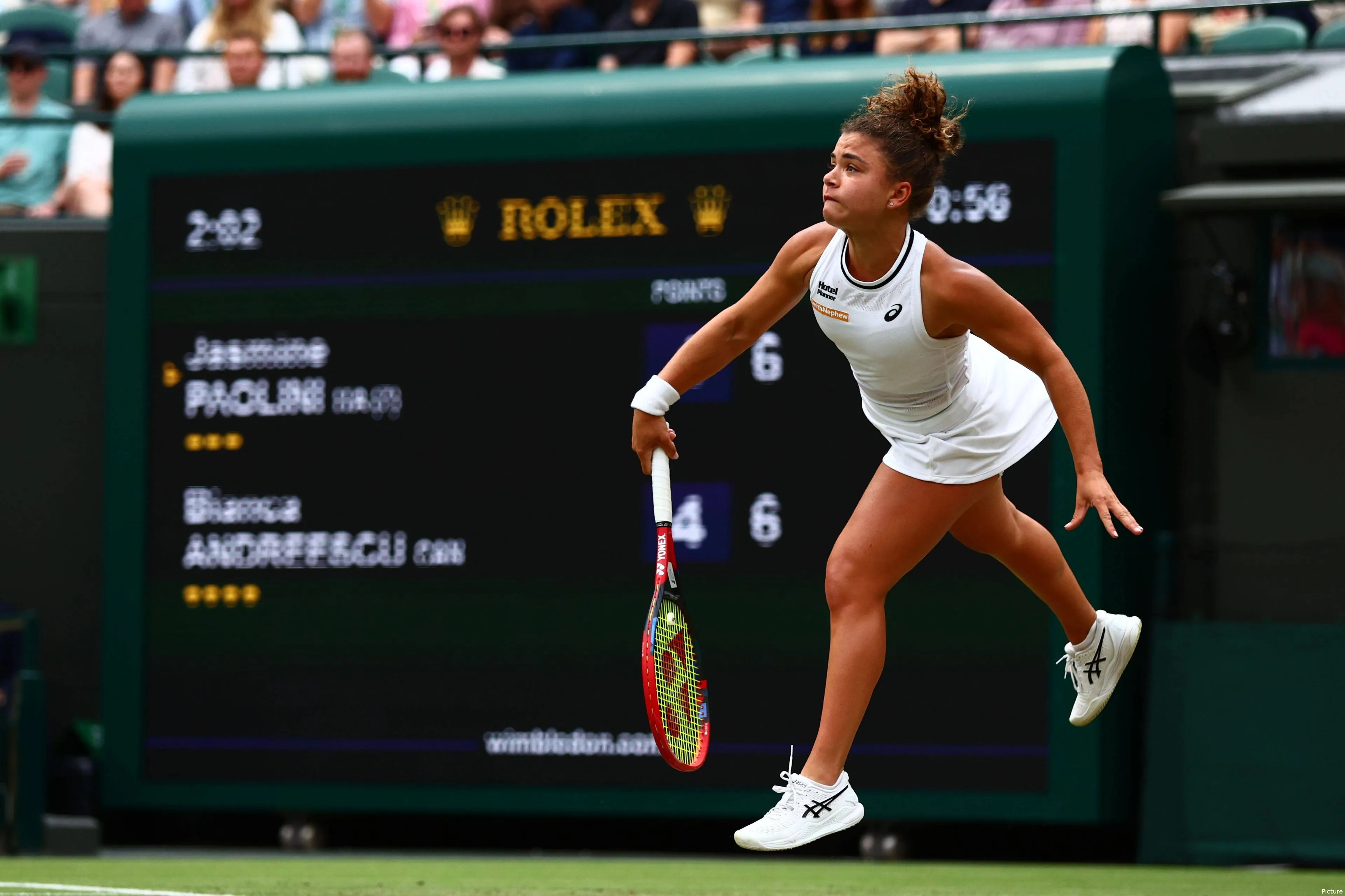 Bianca Andreescu unterliegt Jasmine Paolini welche damit als Erste in ...