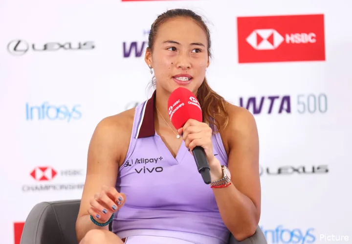 “I need to start all over again”: Zheng Qinwen in tears after Roland ...