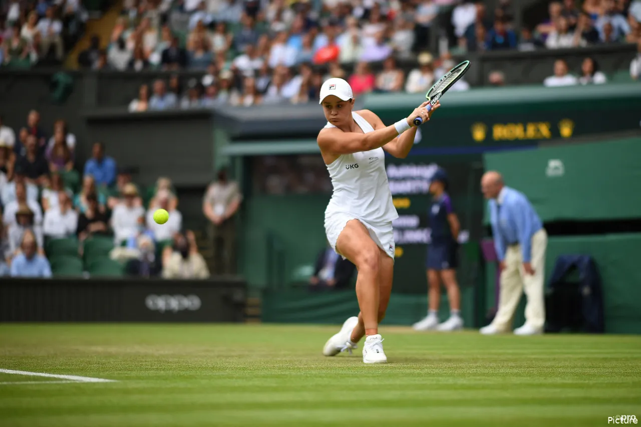 Rückkehr von Ashleigh Barty nach Wimbledon zurück für eine ...