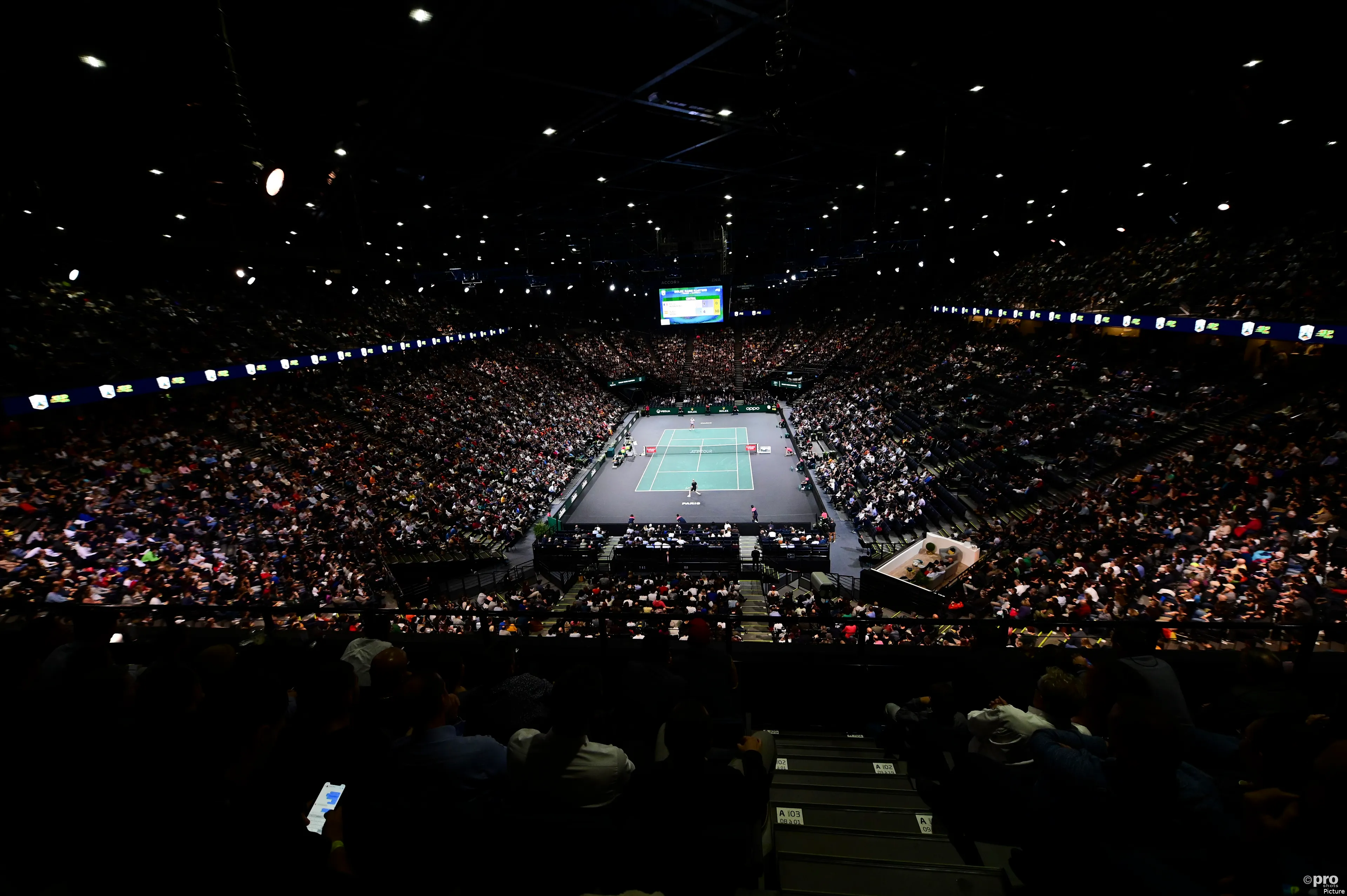 Turnierzentrum ATP Paris Masters 2024: Preisgeld, Spielplan, alle ...