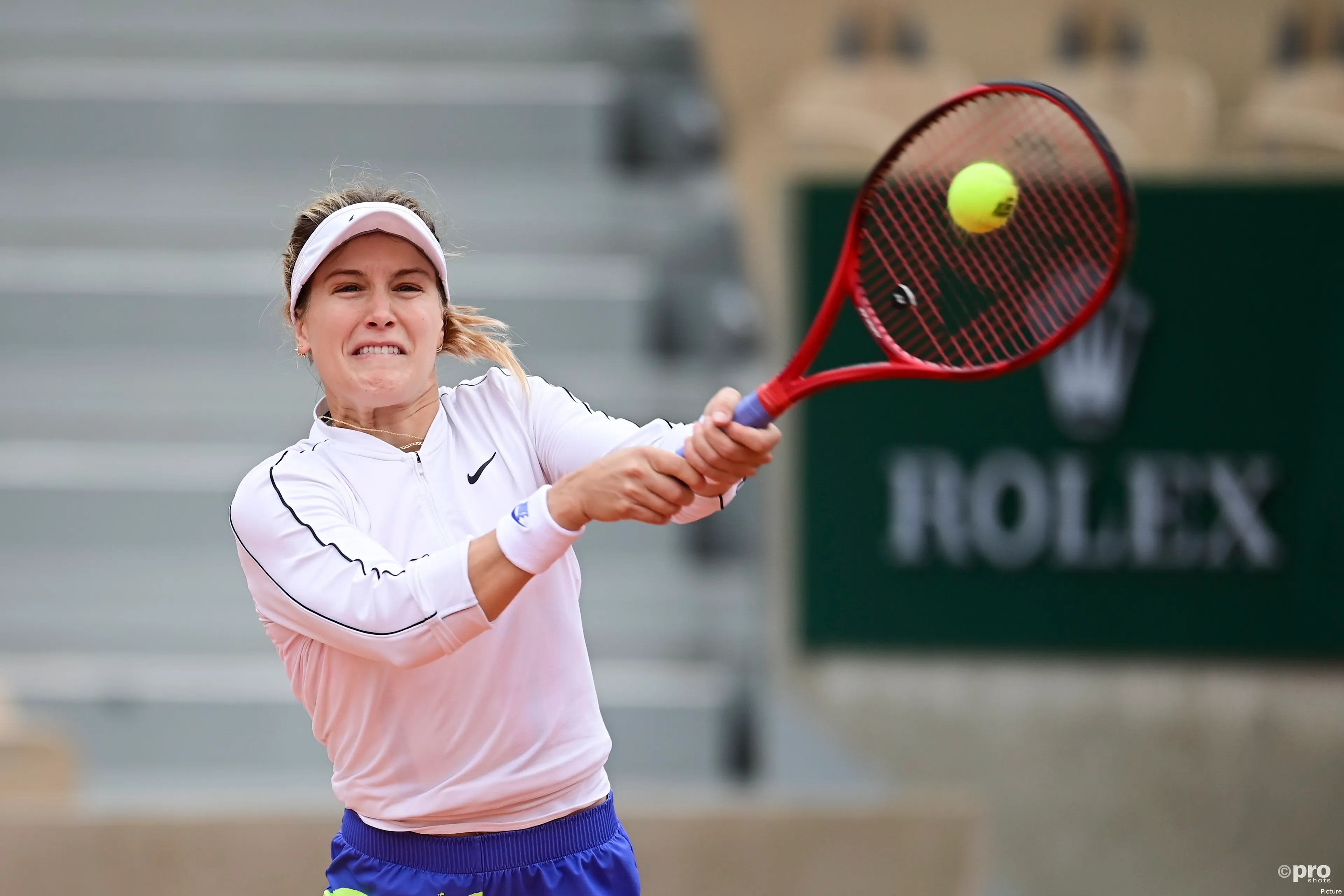 "The things we do for this sport" - Eugenie Bouchard dons eye patch ...