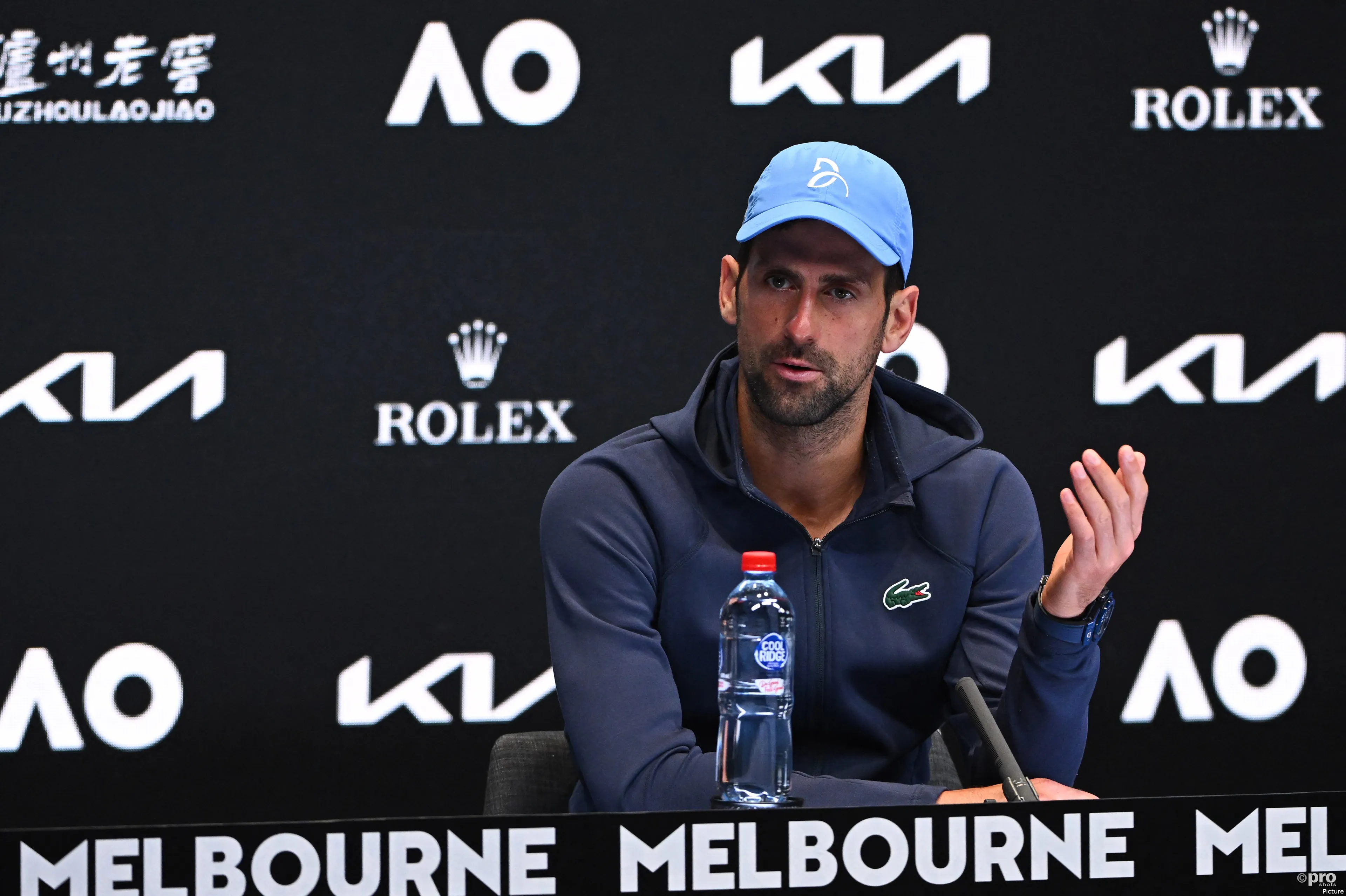 Djokovic, clear on why he mimicked Ben Shelton's phone gesture: "It was ...