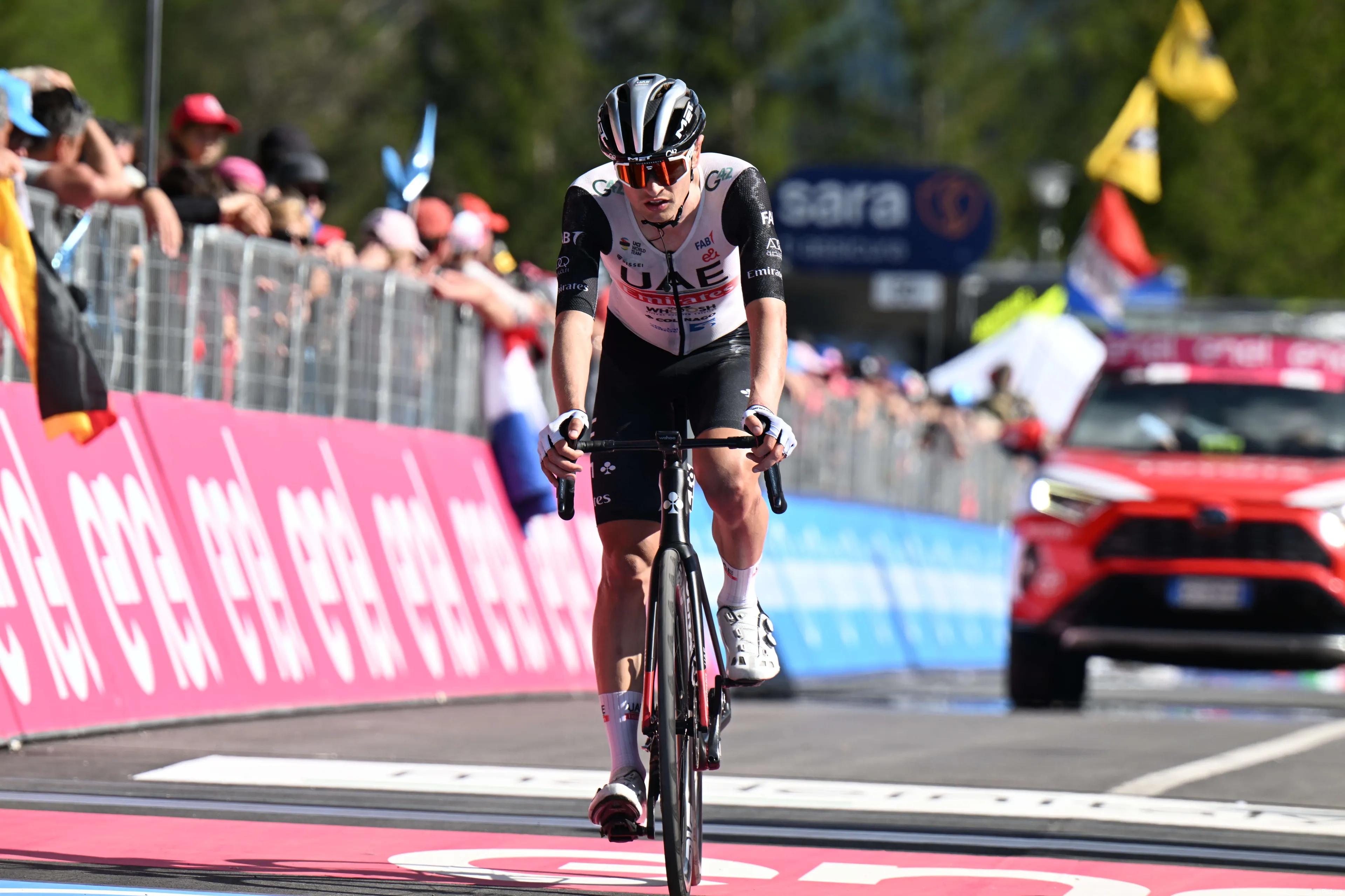 "Essentially, as long as I keep McNulty's wheel right in front of mine ...