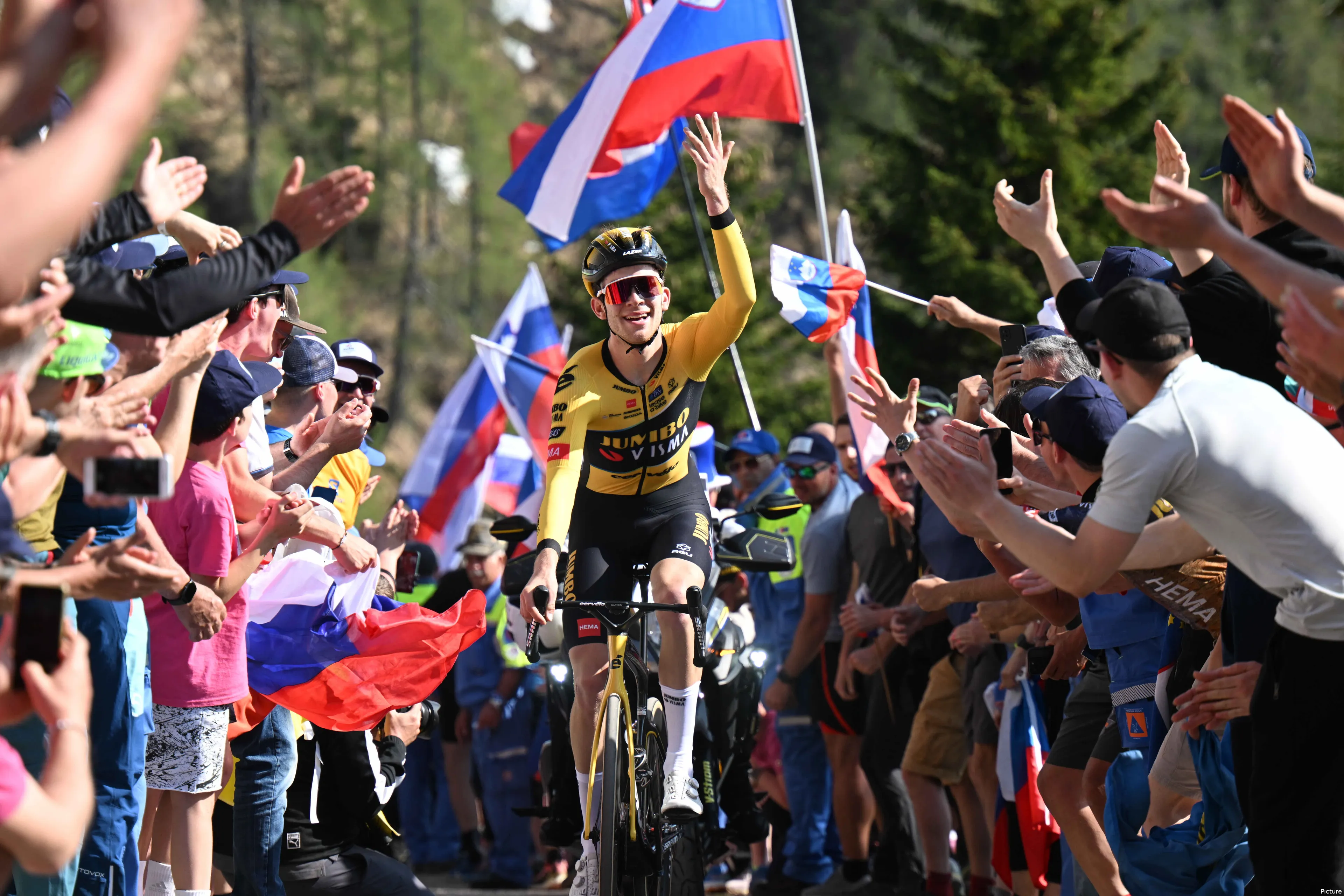 “On the first stage, I noticed how much was happening around the race ...