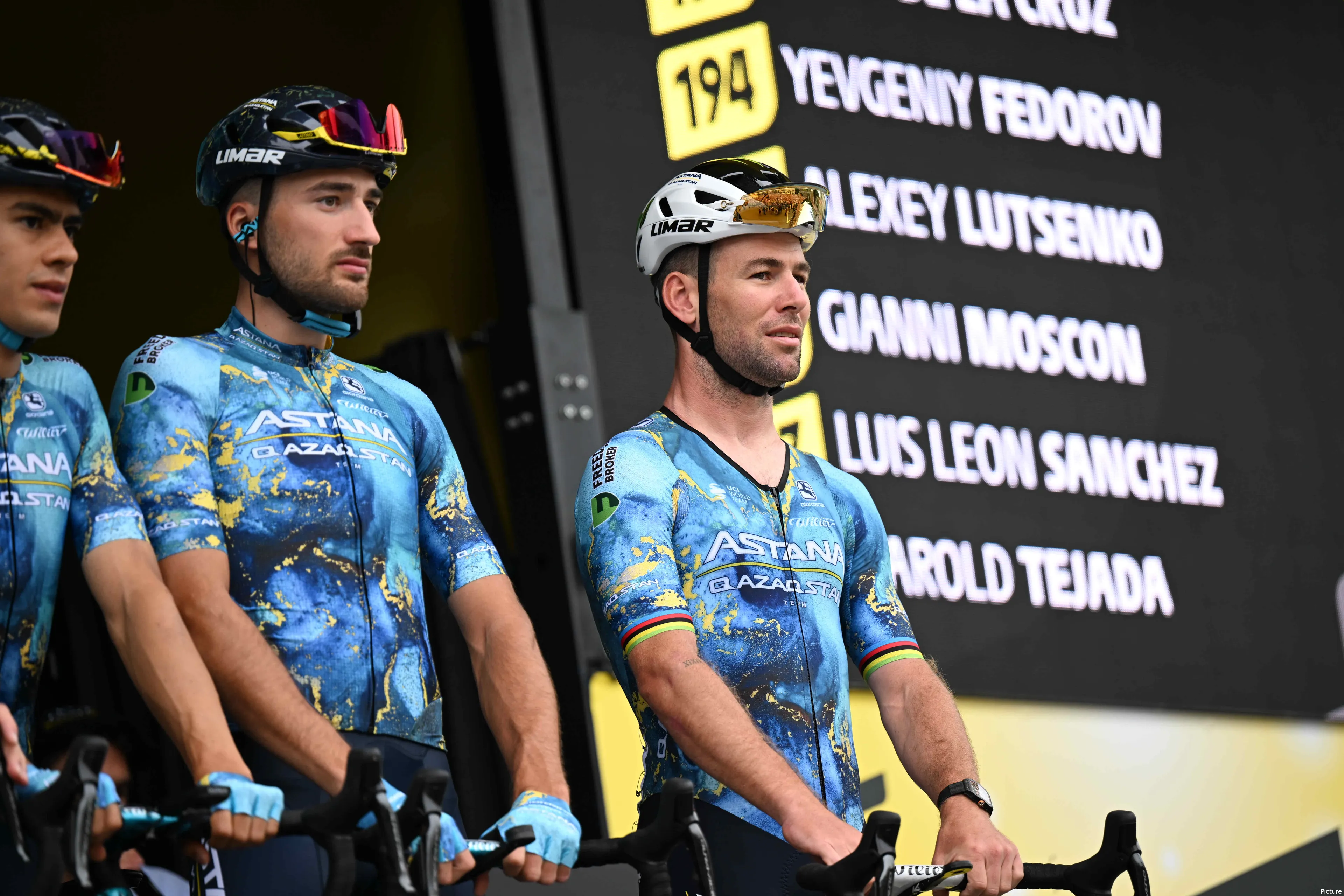 Mark Cavendish, Tadej Pogacar, Primoz Roglic and Peter Sagan among all ...