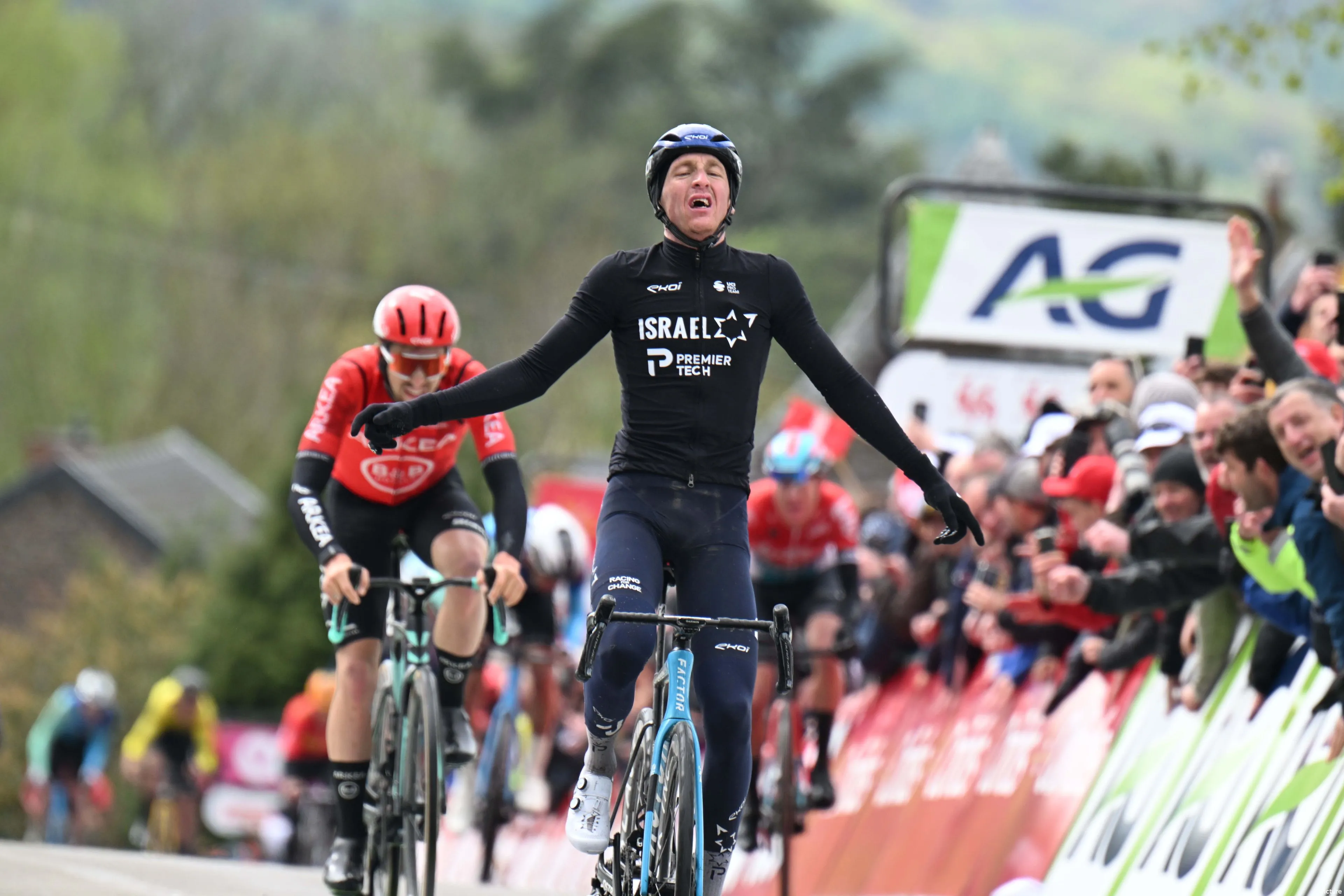 Stephen Williams outsprints Alaphilippe and Onley to win stage 2 and ...