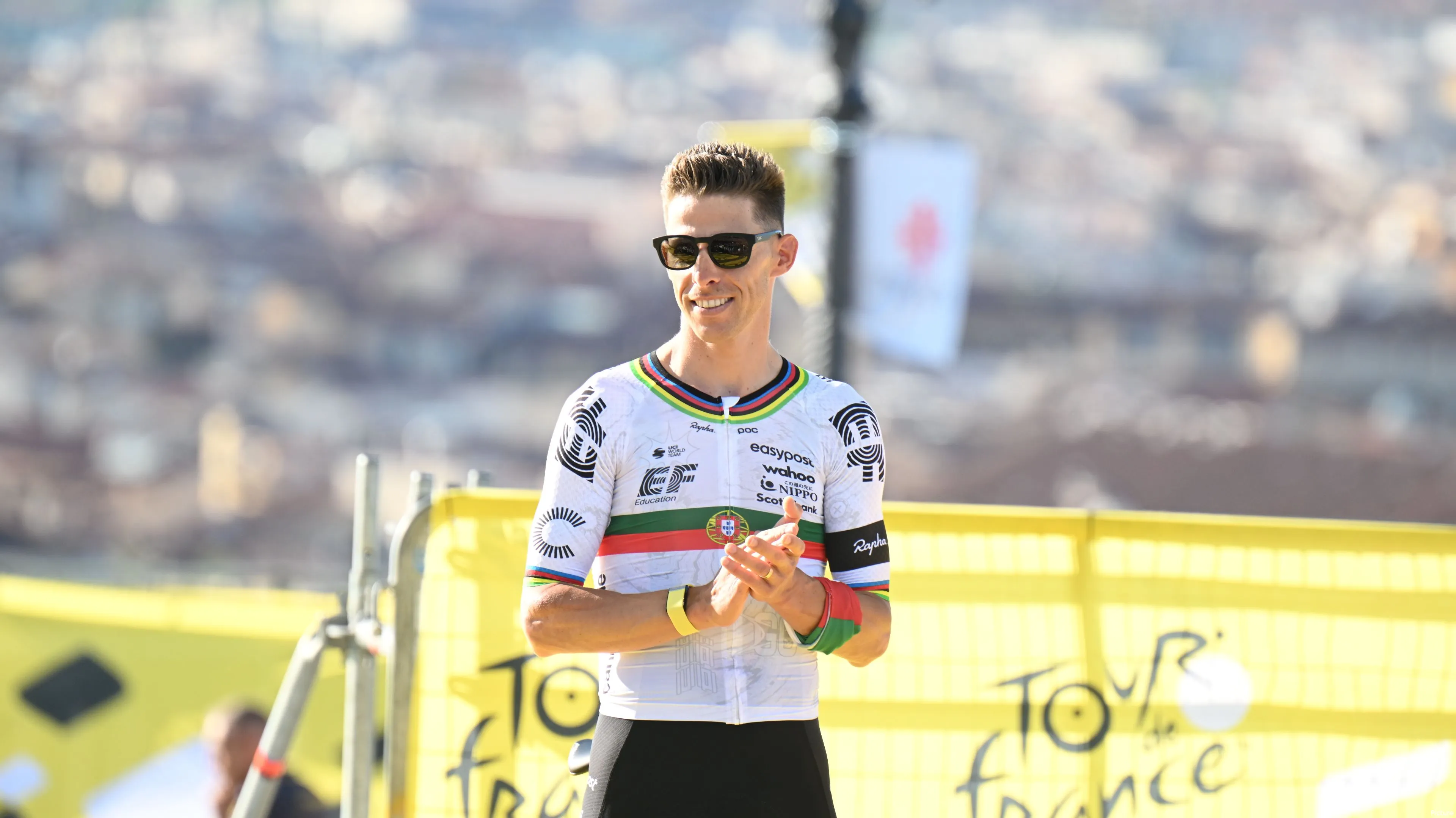 "I couldn't steer around the corners, it was impossible" - Rui Costa ...