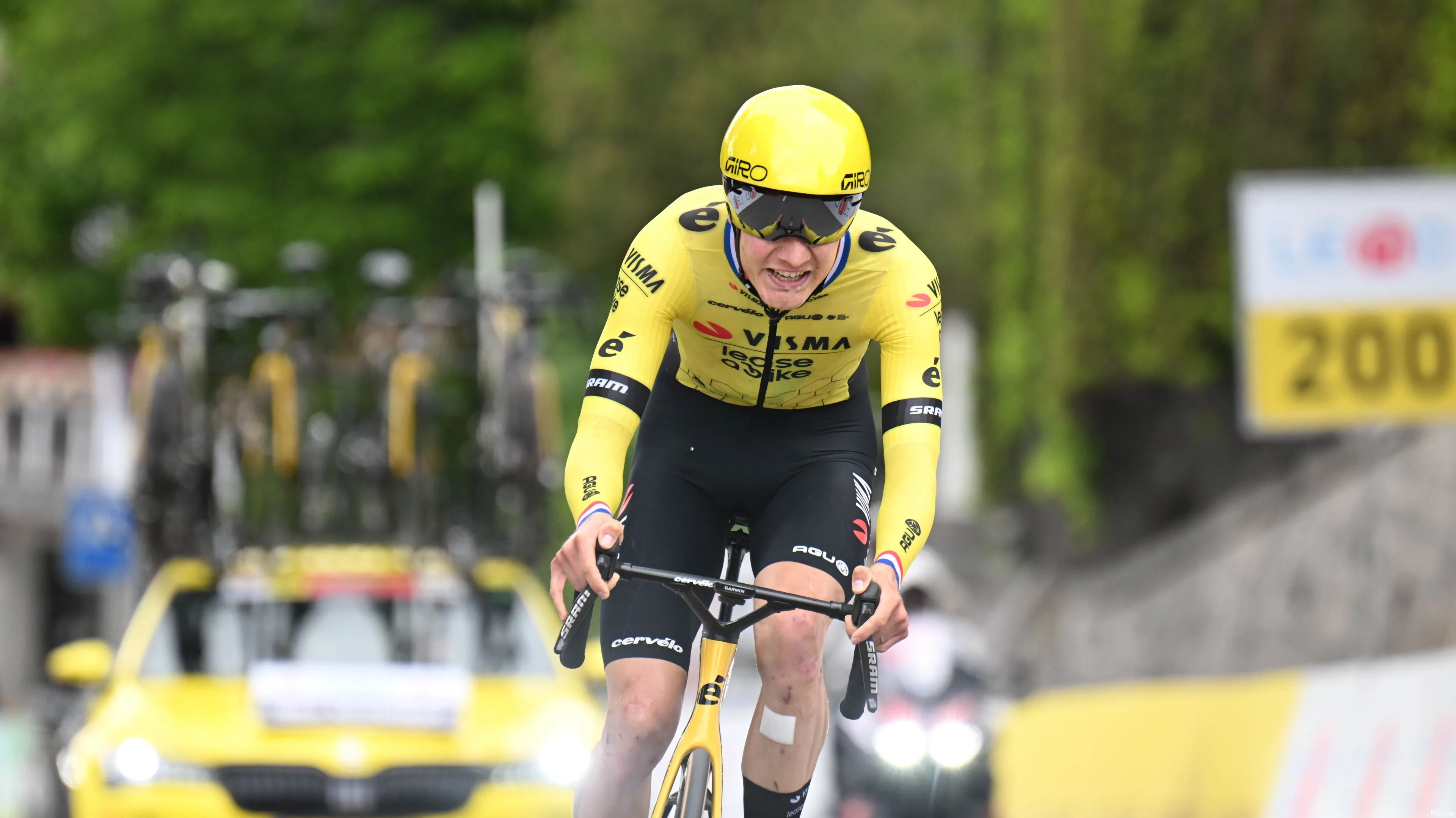 "We came here aiming for a podium, but it ended up being a ninth place ...