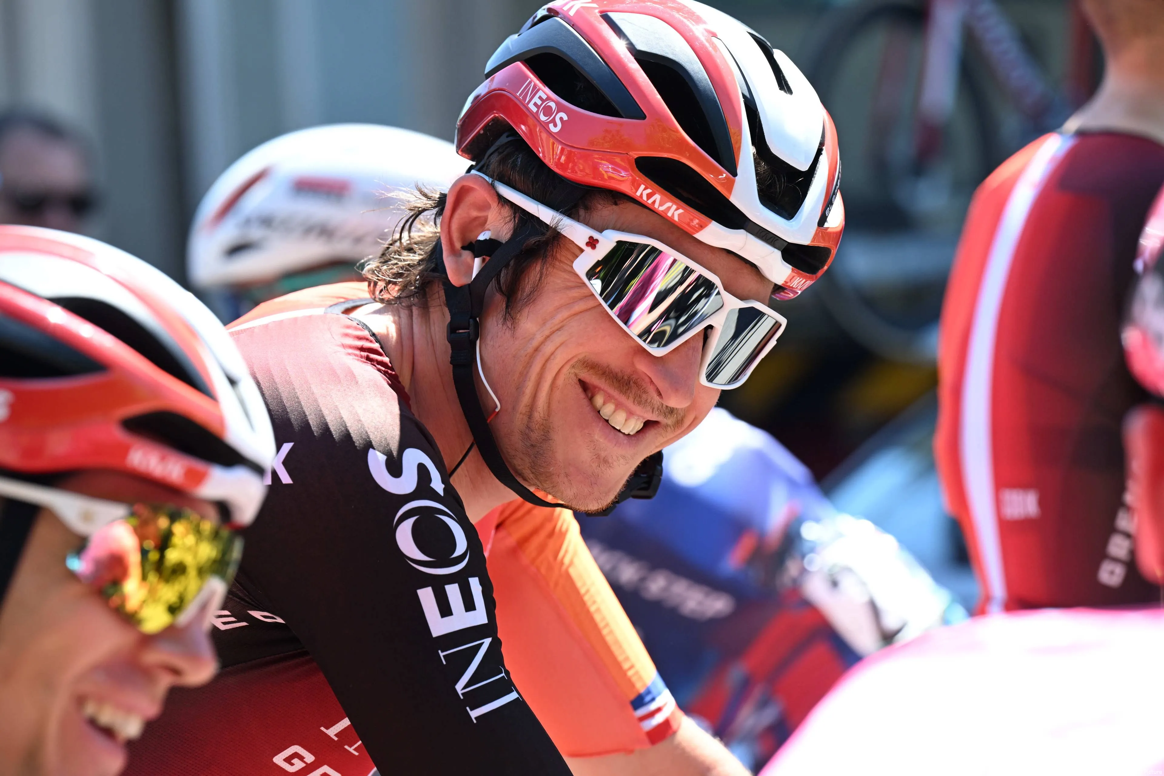 "I’ve got the experience to lead the team" - Geraint Thomas looks ...