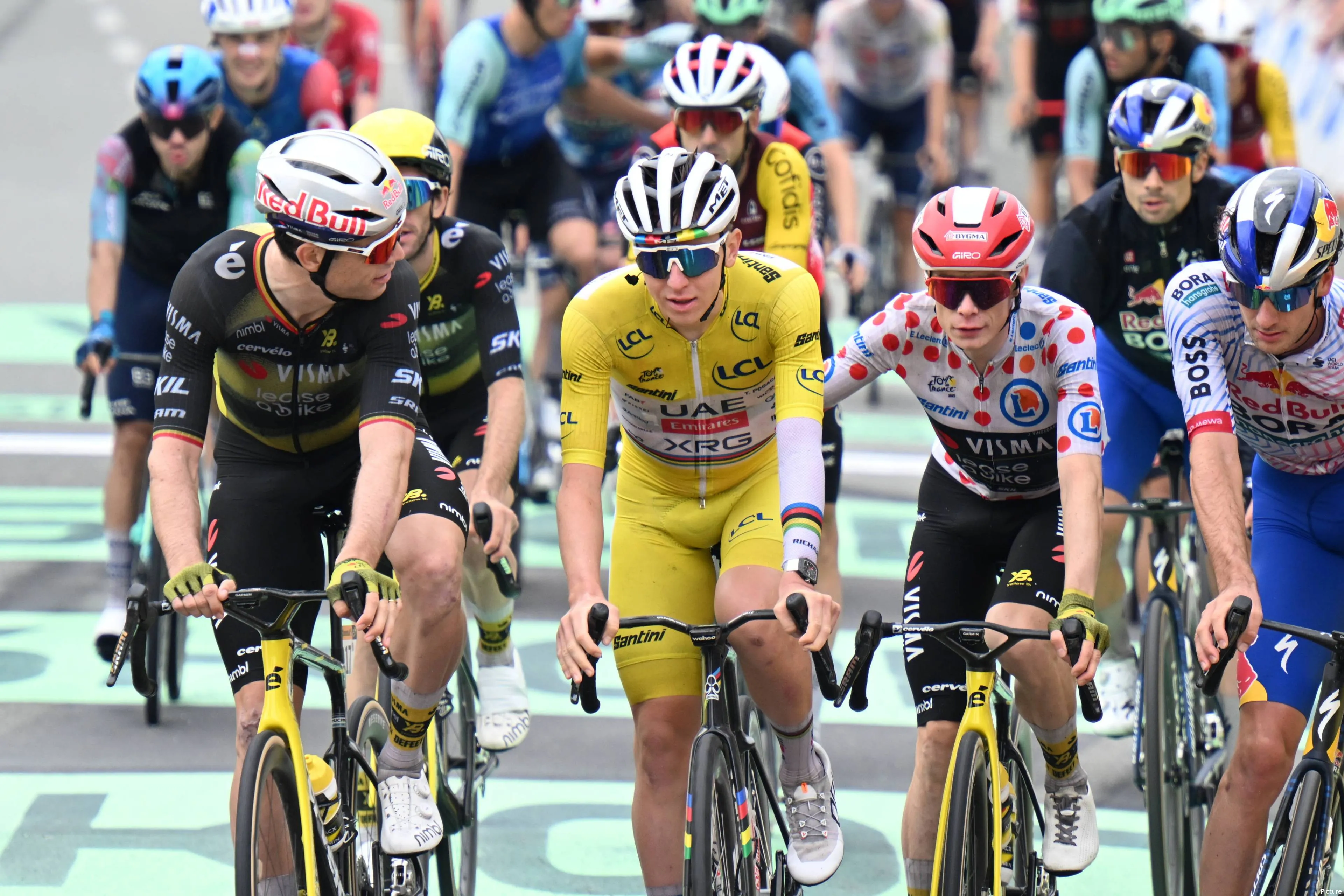 "Visma tried to wear out Tadej Pogacar, but they ended up wearing ...