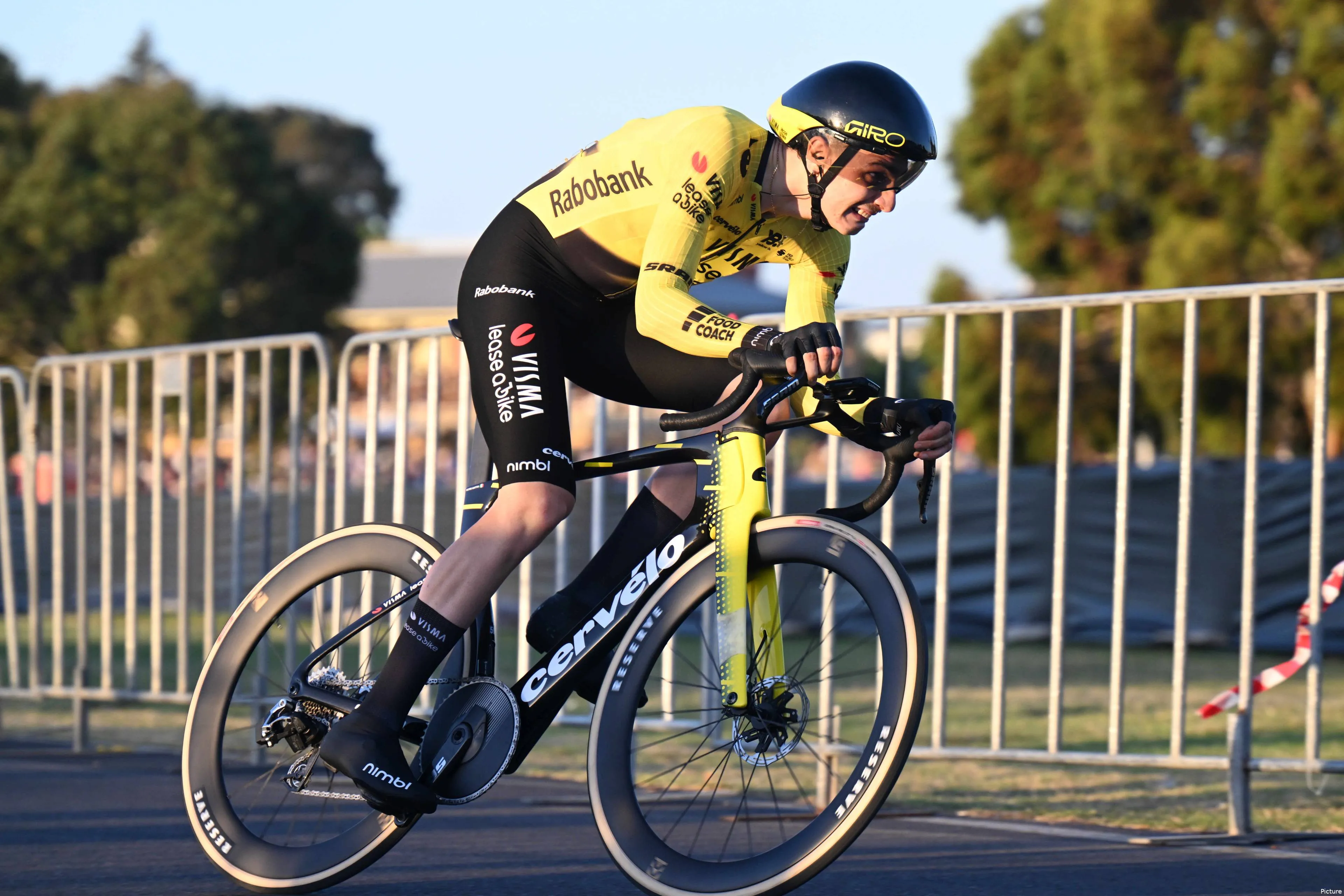 “Now I can officially say I’m teammates with Vingegaard and Van Aert ...