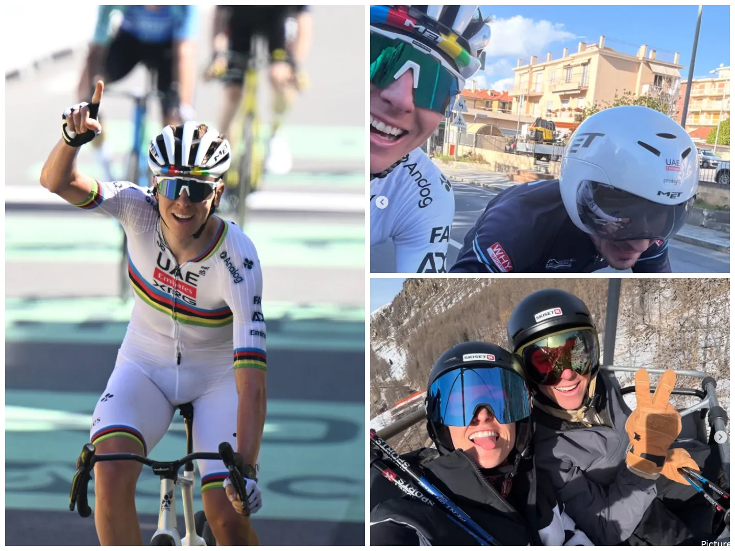 How does Tadej Pogacar prepare for 2026? Ski trip with Urška & Sanremo ...