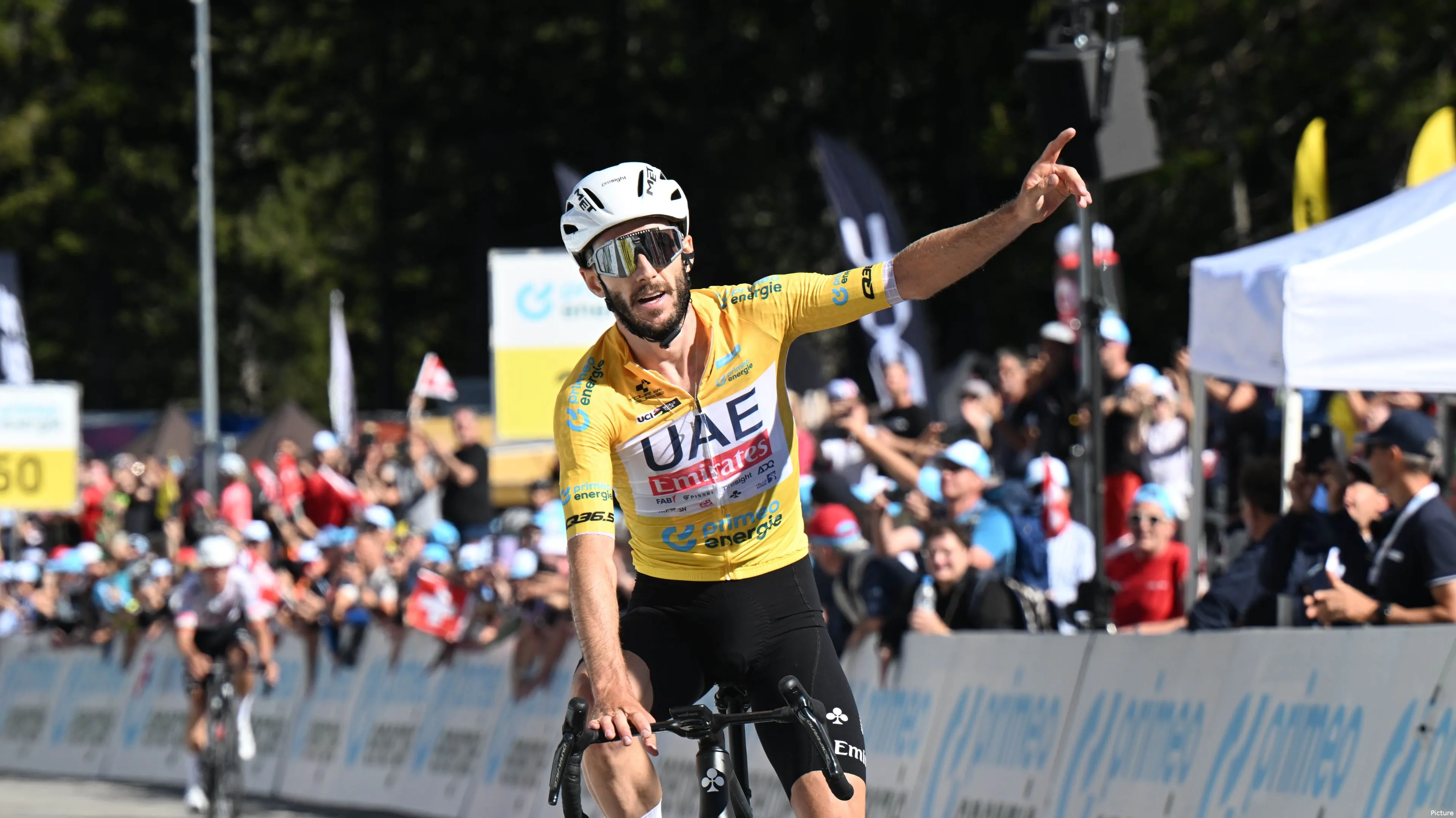 Yates gewinnt vor Almeida 7. Etappe der Tour de Suisse; Felix Gall Neunter