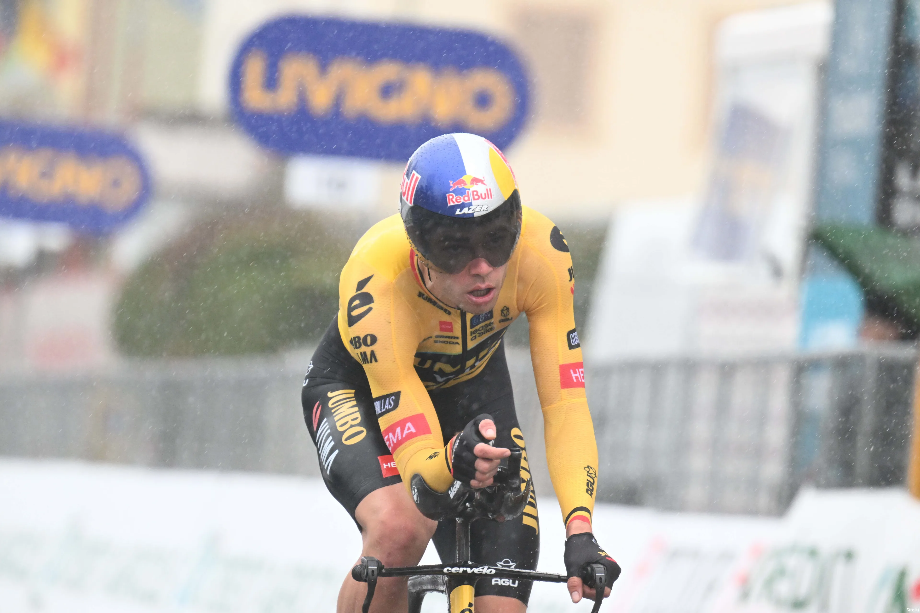 Van Aert faced strong headwinds in time trial in Switzerland: "Didn't ...