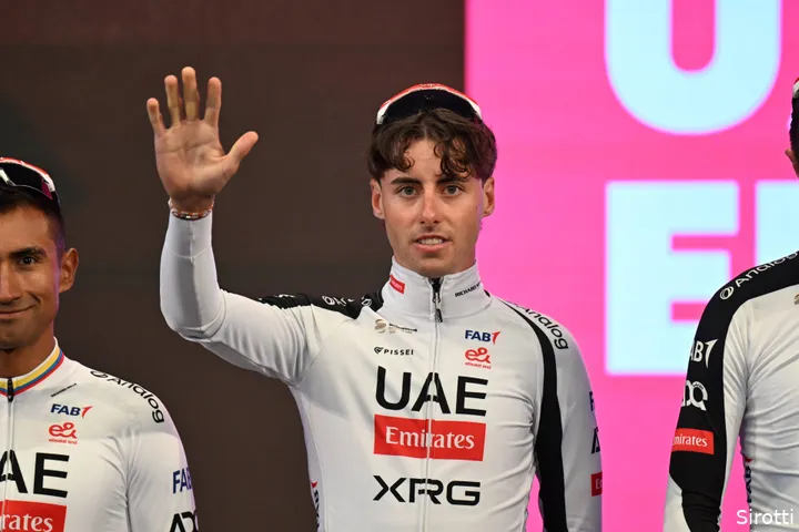 Jan Christen blijkt (nog) geen Isaac del Toro in Giro
