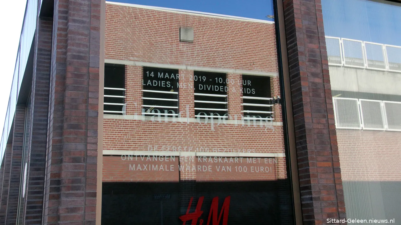 Grand Opening vernieuwde H&M-vestiging in Sittard
