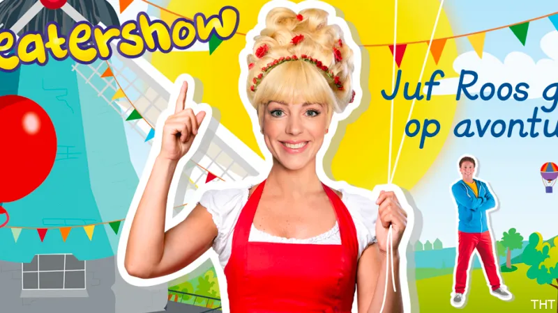Juf Roos gaat op avontuur - kindervoorstelling in Toon Hermans Theater