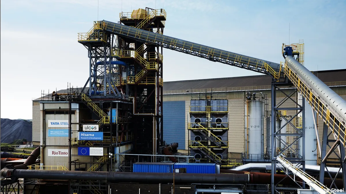 Tata Steel bindt strijd aan tegen CO2-uitstoot met HIsarna