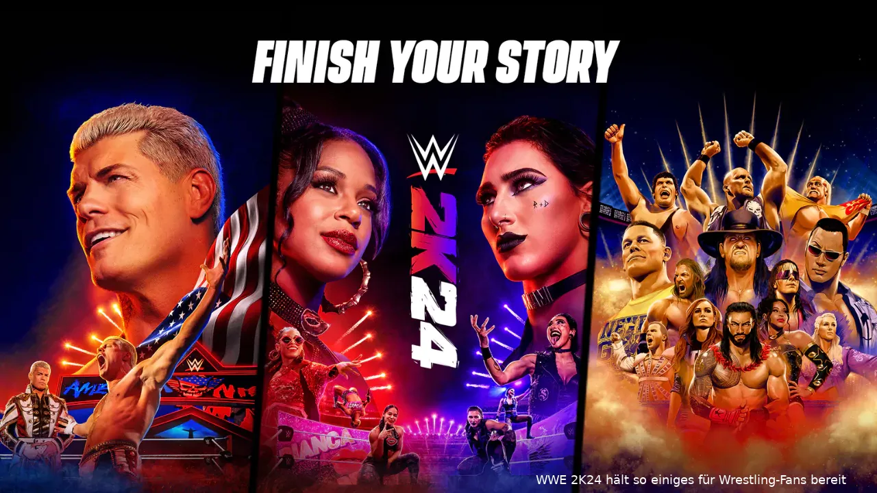 Erstes Download-Paket für WWE 2K24 erschienen: Diese Wrestler sind dabei...