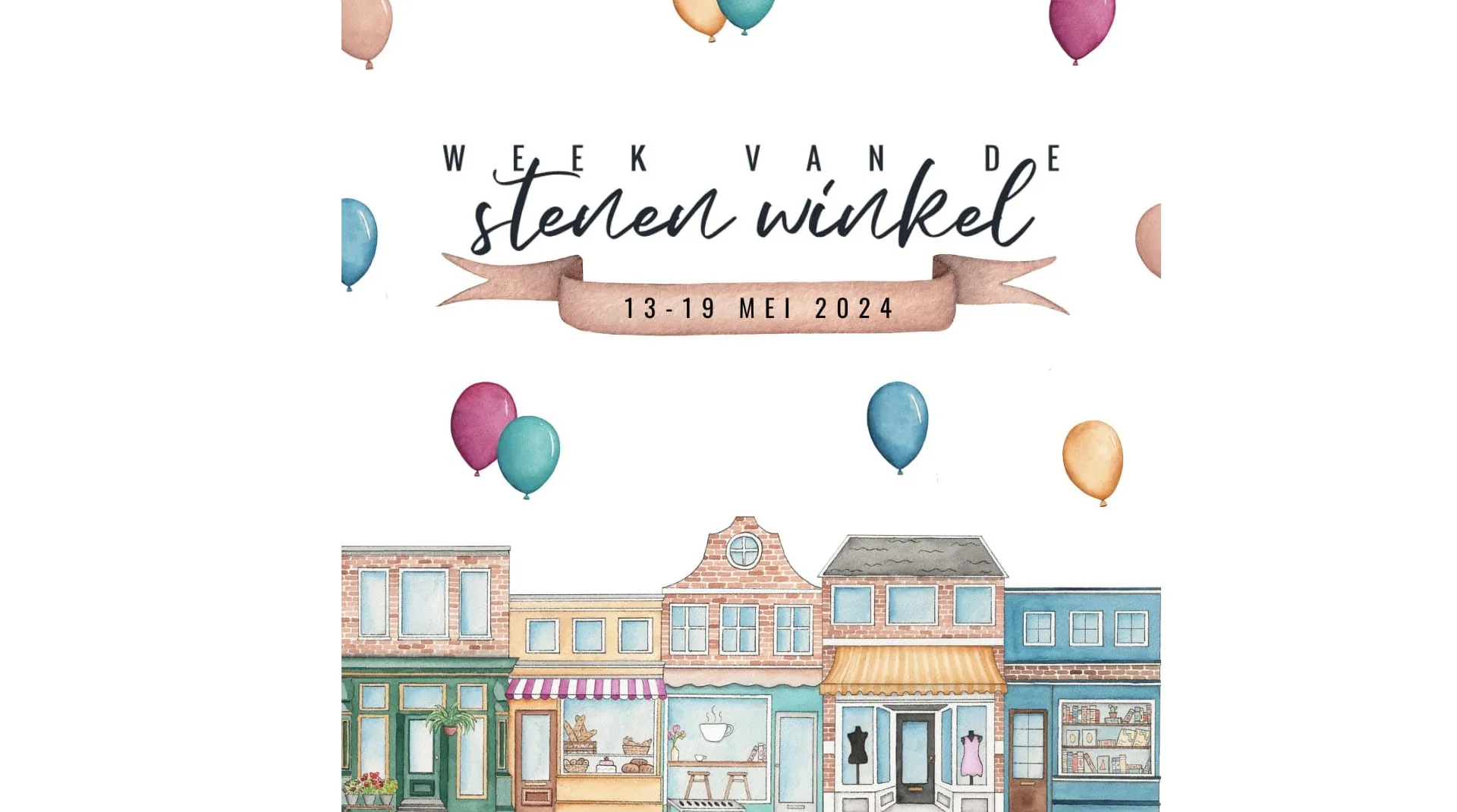 Derde landelijke Week van de Stenen Winkel