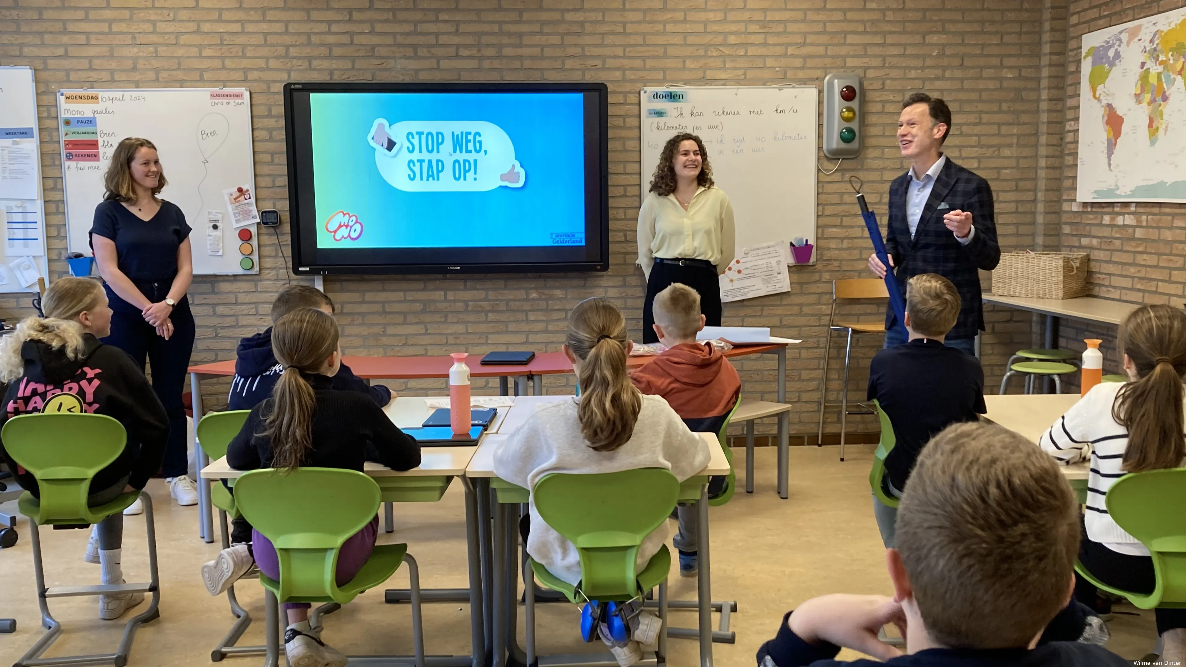 Ze zijn er weer: de leuke MONO-gastlessen “Stop weg – Stap op!”