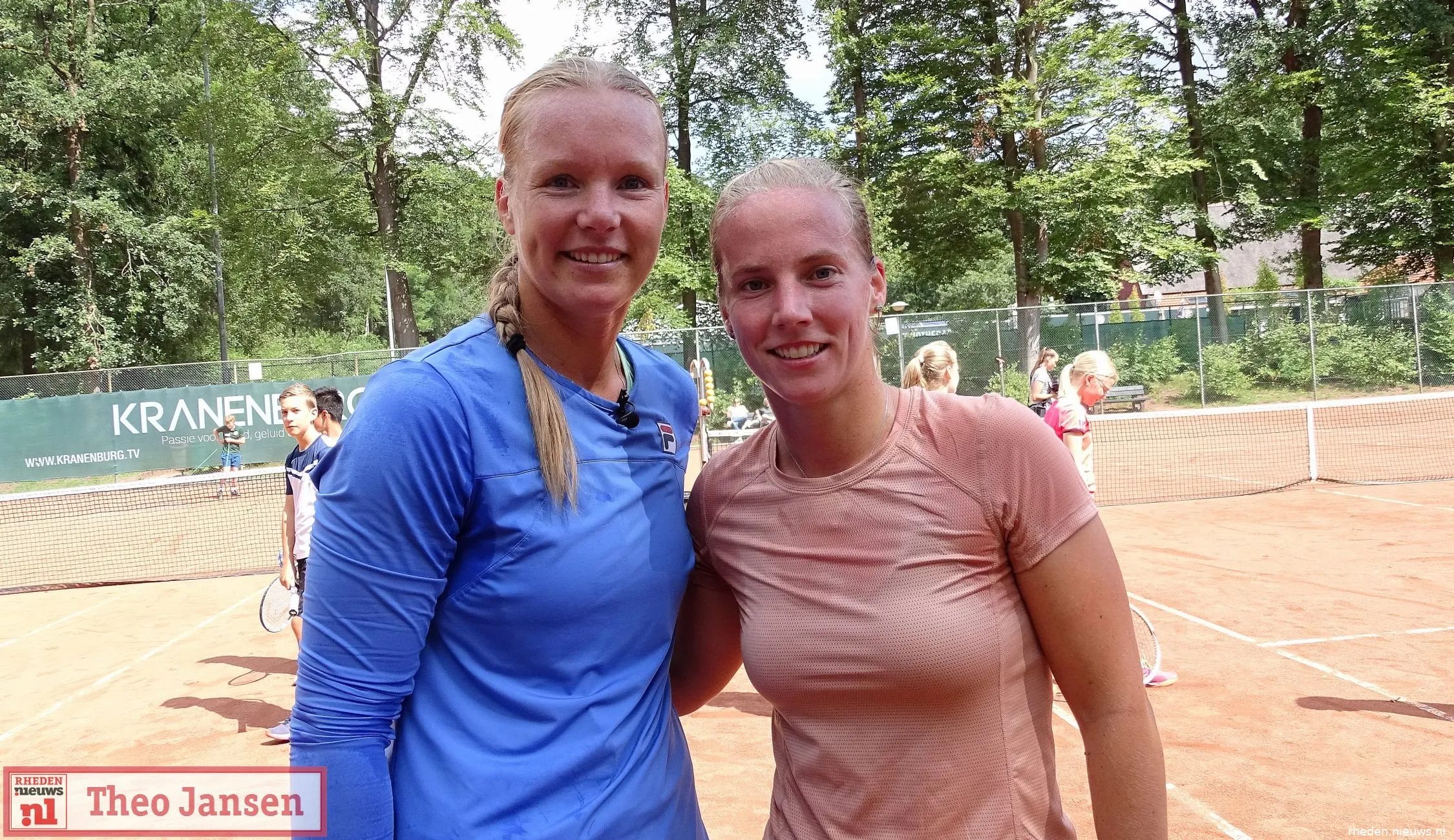 Geweldig tennistoernooi met Kiki Bertens en Richel Hogenkamp bij TV ...