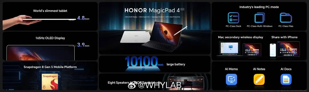 MagicPad 4 and MagicBook Pro 14 Bring Flagship Specs to Honor's Global ...