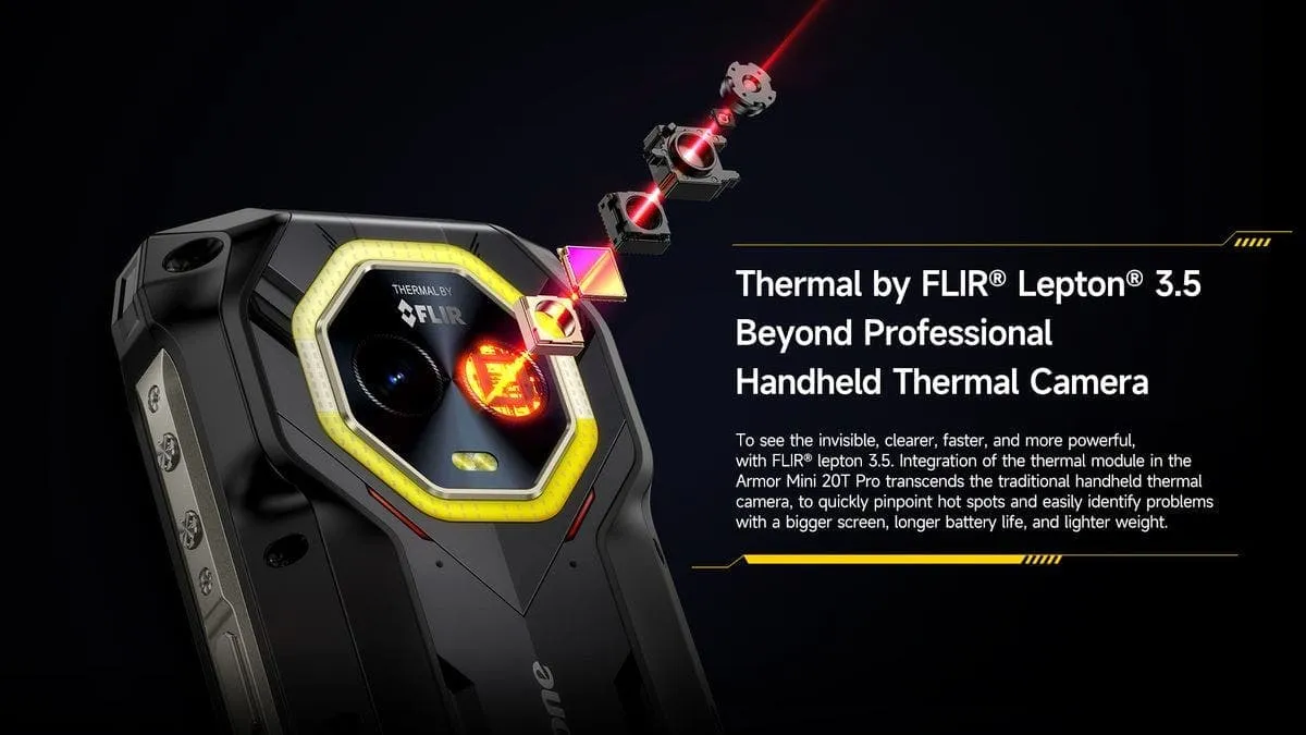Ulefone Unveils the World's First 5G Thermal Mini Rugged Phone Armor ...