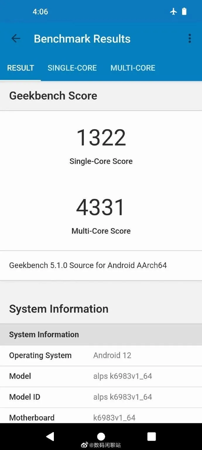 MediaTek Dimensity 9000+ running score - A new king is born
