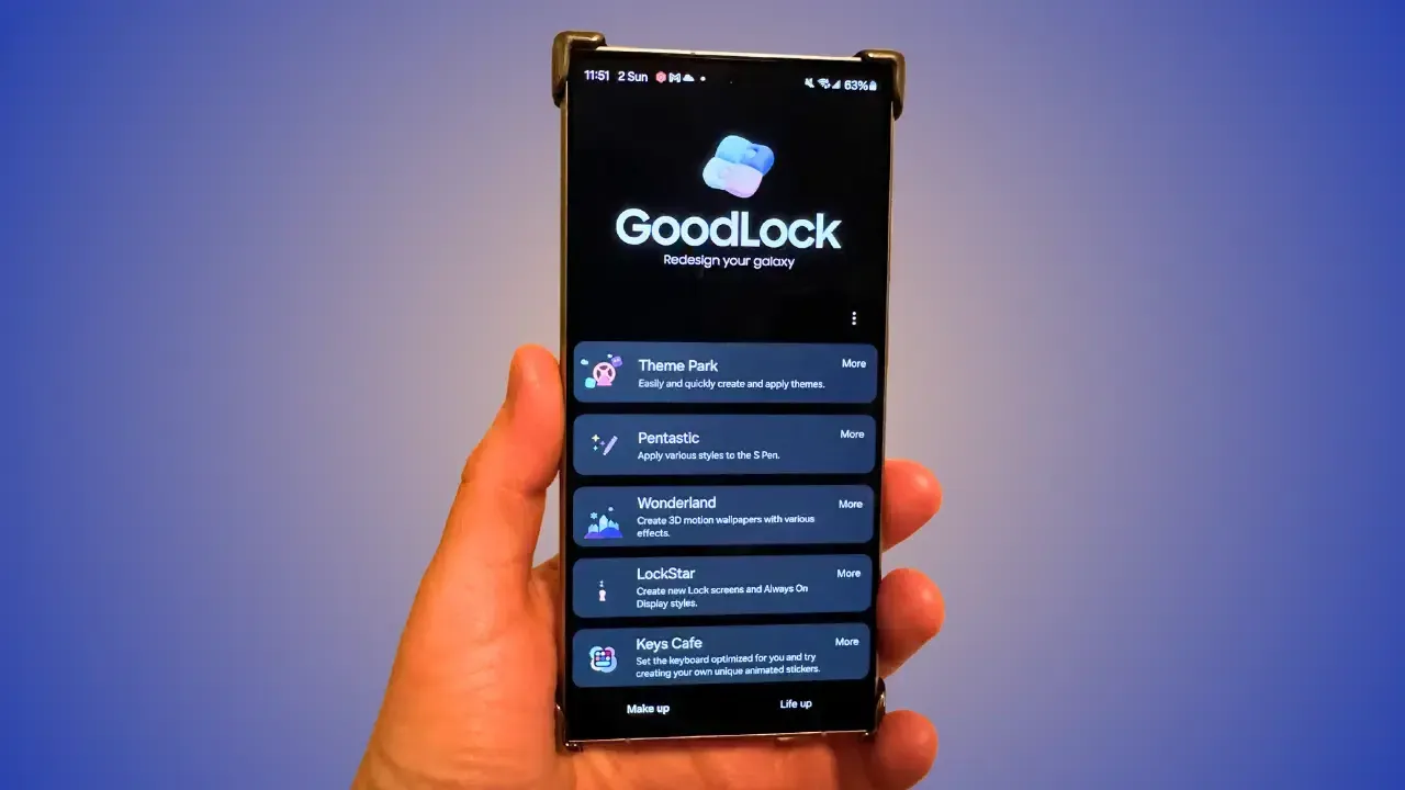 Samsung Updates Good Lock App with Major Redesign