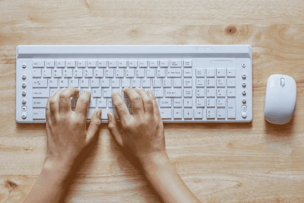 typing issue on keyboard