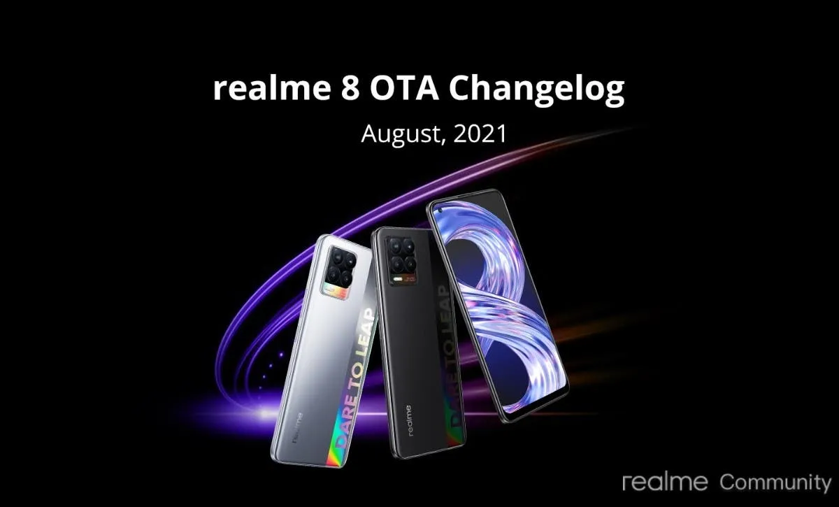 Realme 8 gets Dynamic RAM Expansion feature, coming soon for the 8 Pro