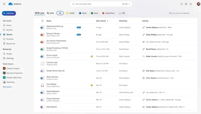 Microsoft OneDrive: New Design, Copilot and More - Gizchina.com