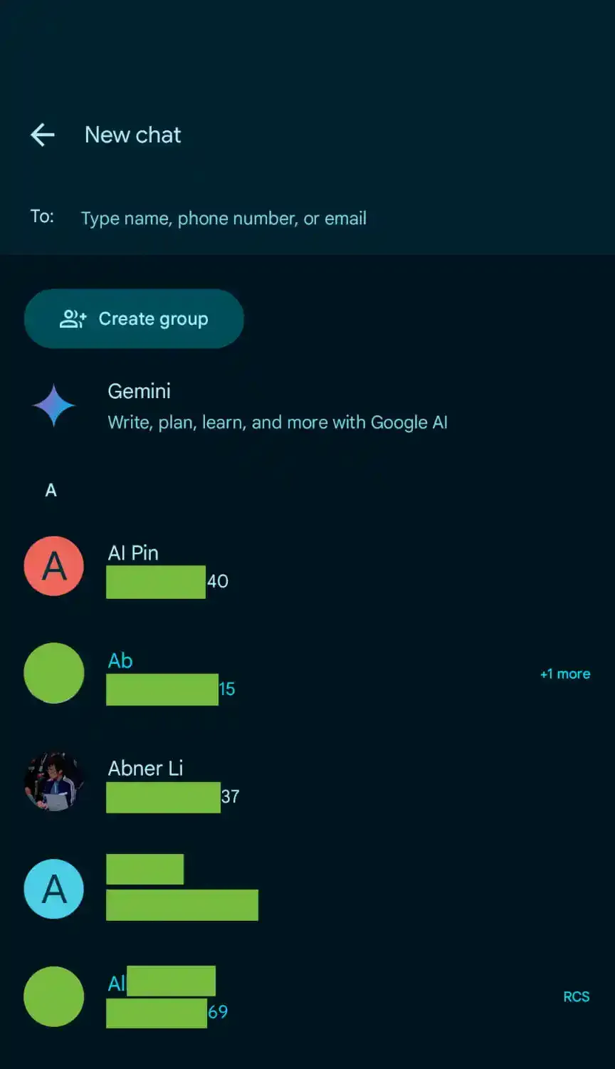Google Messages Update: See Who's on RCS Now