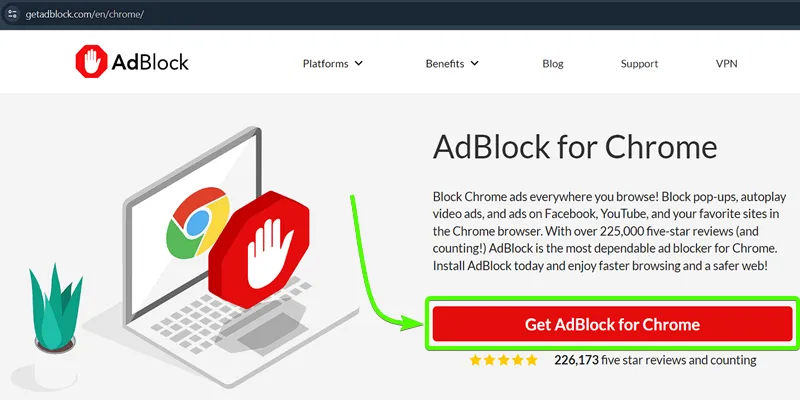 blocking unwanted ads