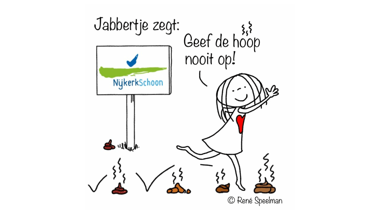 Proef opruimen hondenpoep